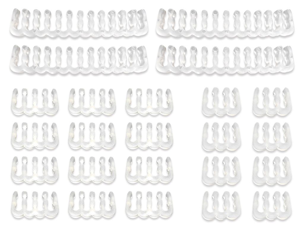 PSU Cable comb kit White